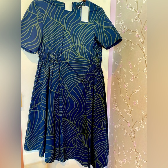 COS | Dresses | Nwt Cos Print Midi Dress | Poshmark